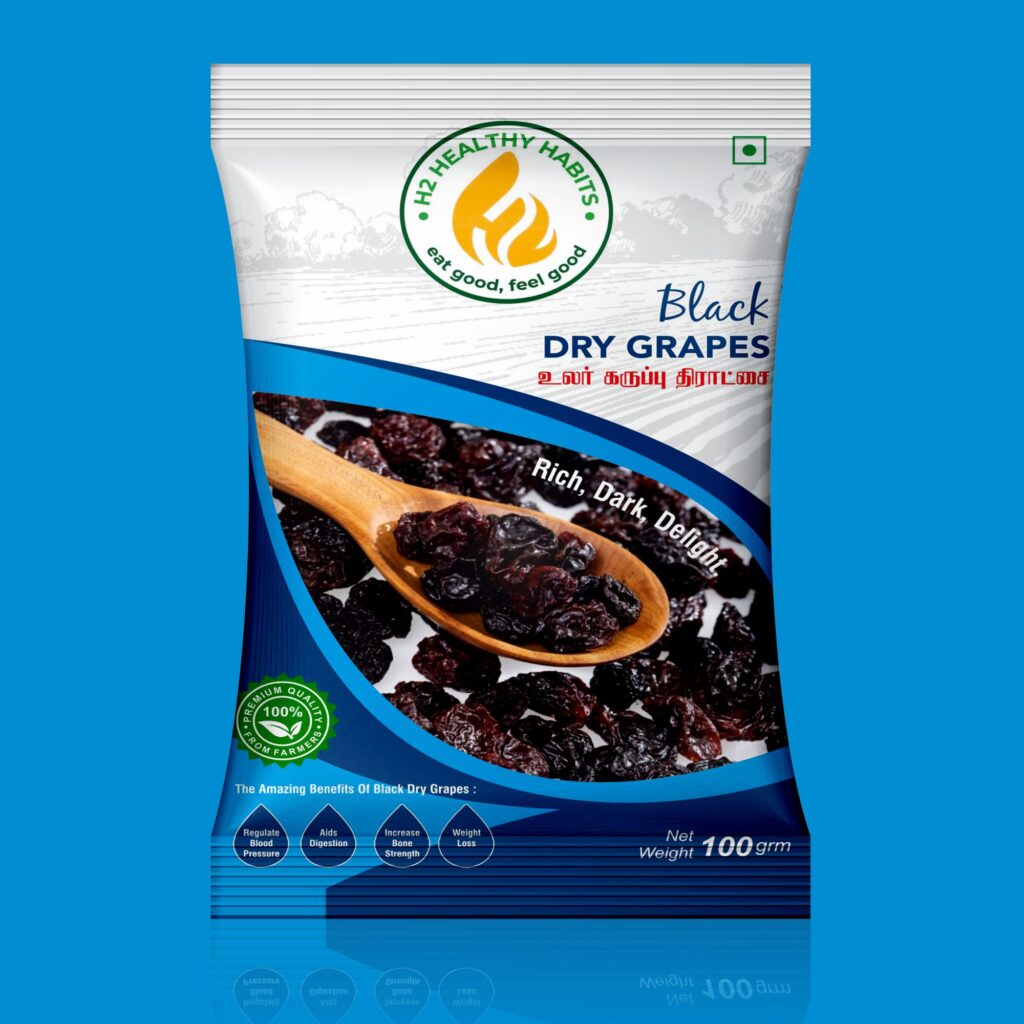 Raisins/ Ular Thiratchai- Black Pack (100 Gram) – h2healthyhabits