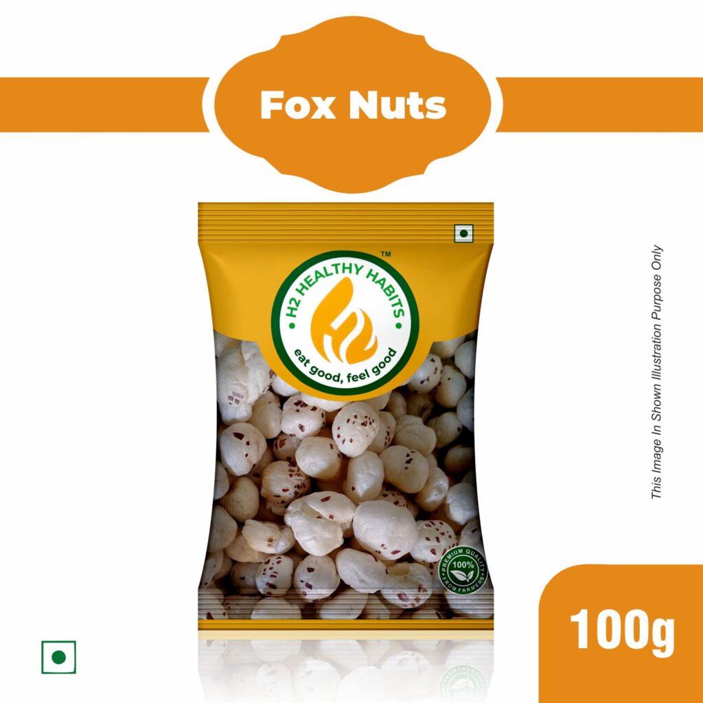 Fox Nuts/ Makhana Pack (100 Gram) – h2healthyhabits