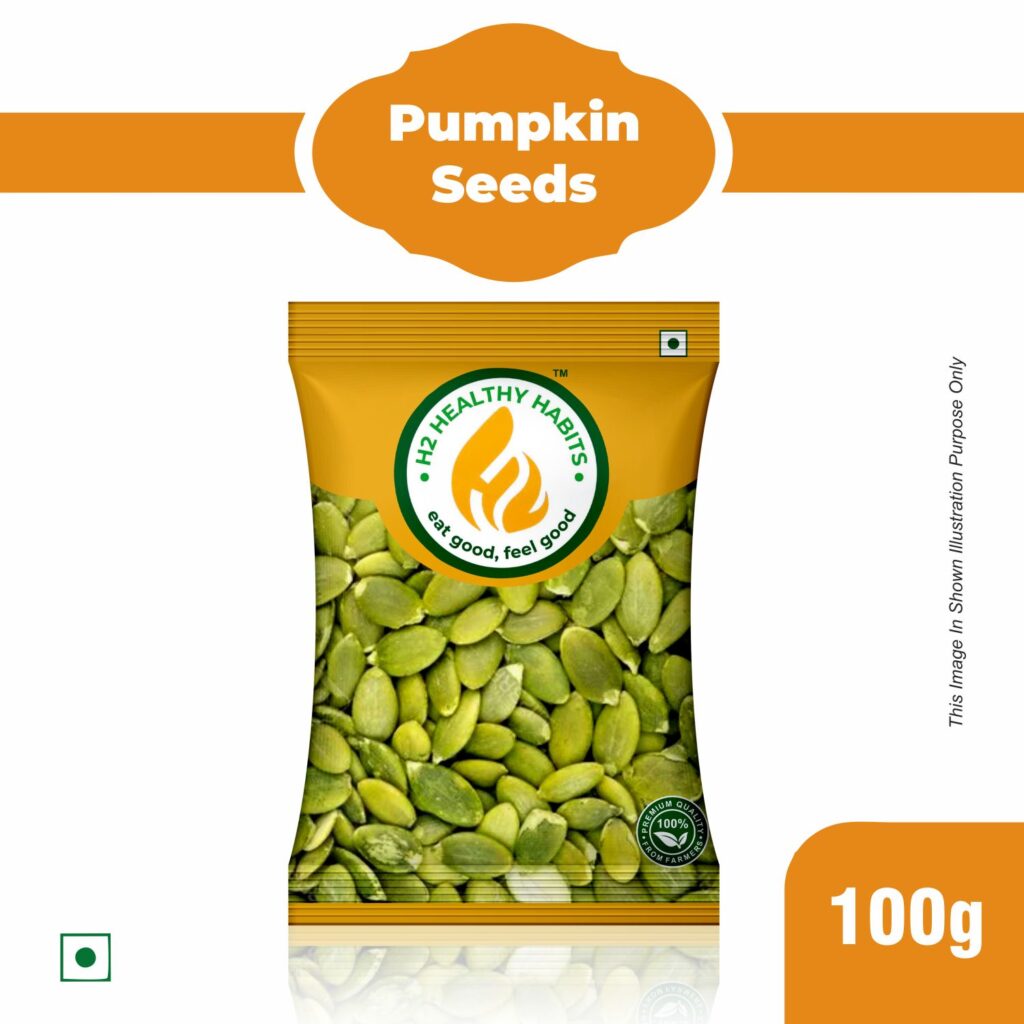 Pumpkin seeds / (100 Gram) – h2healthyhabits