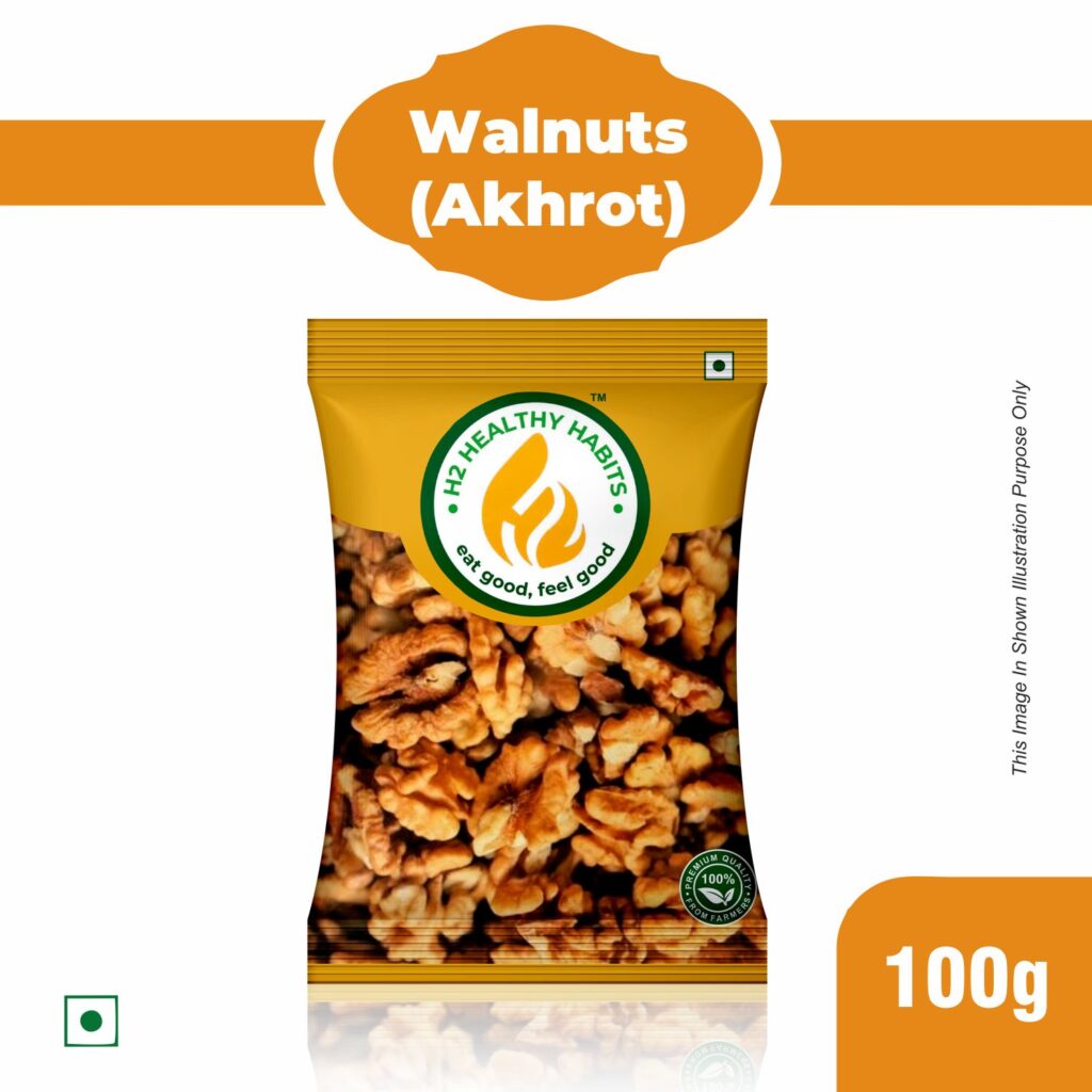 Walnuts / Akhrot (100 Gram) – h2healthyhabits