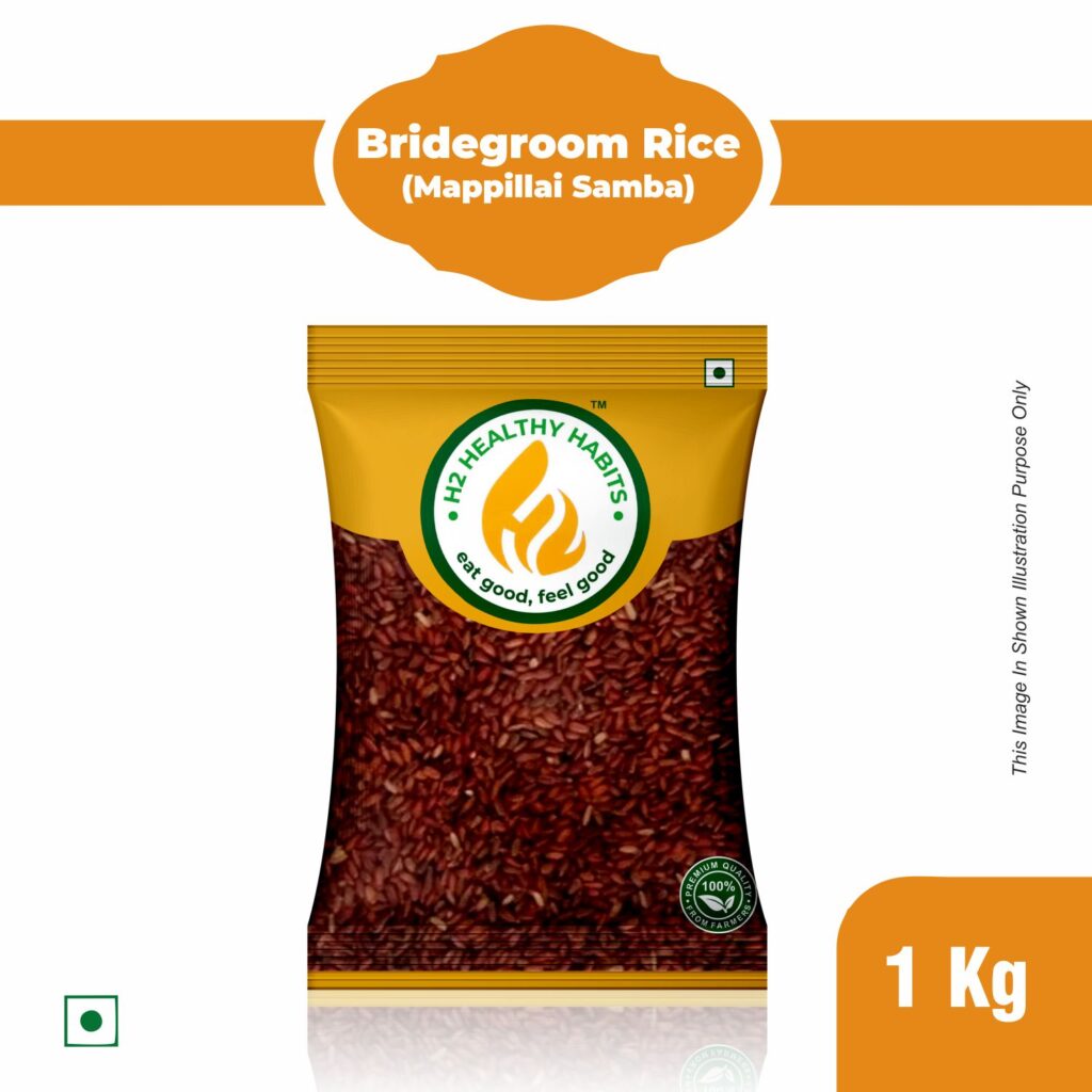 Bridegroom rice /Mappillai samba Pack (1 Kg) – h2healthyhabits