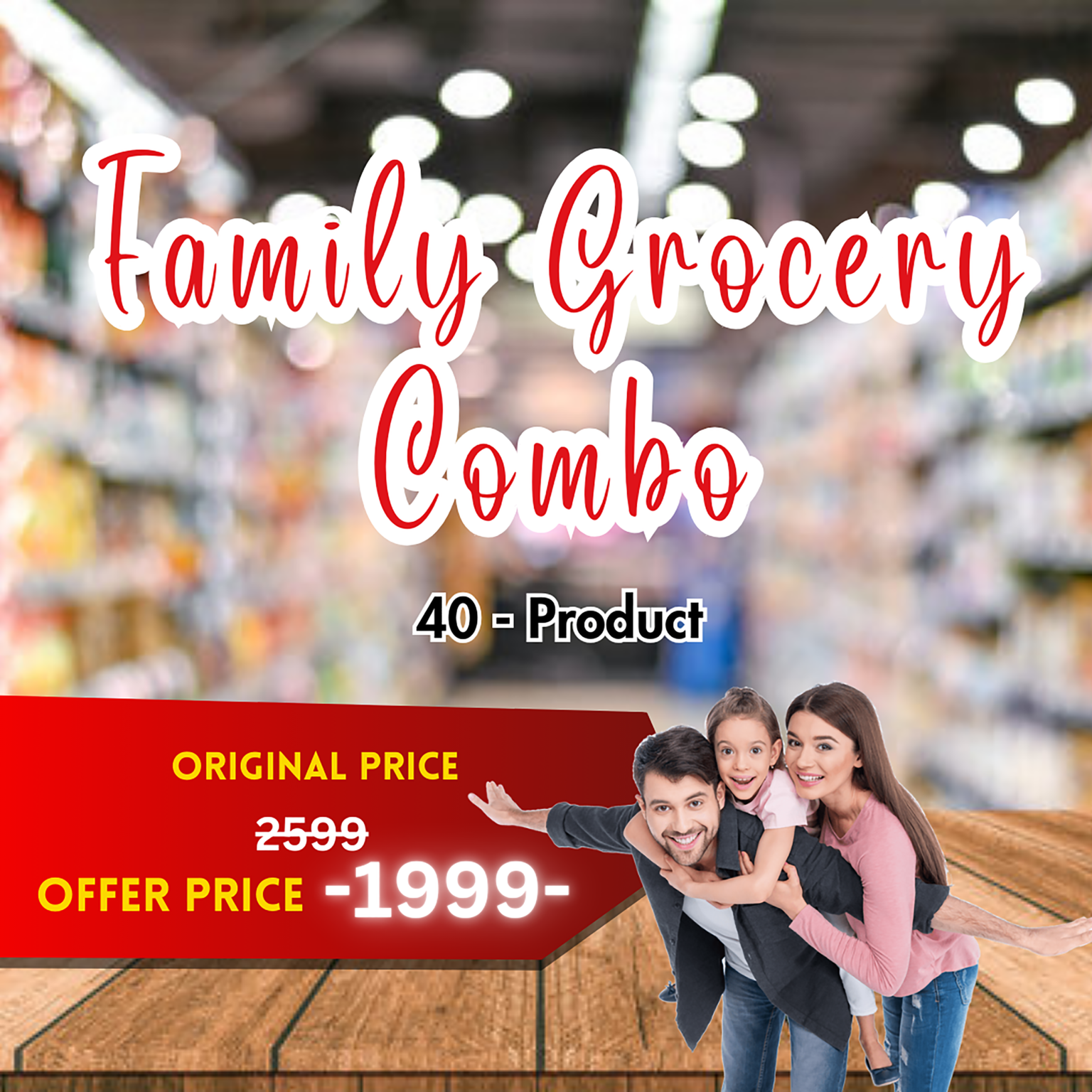 Family Grocery Combo 35 Products – h2healthyhabits