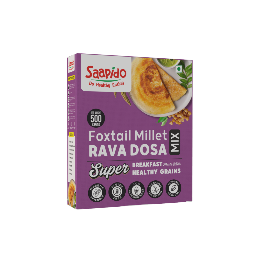 Foxtail Millet Rava Dosa Mix – 500gm – h2healthyhabits
