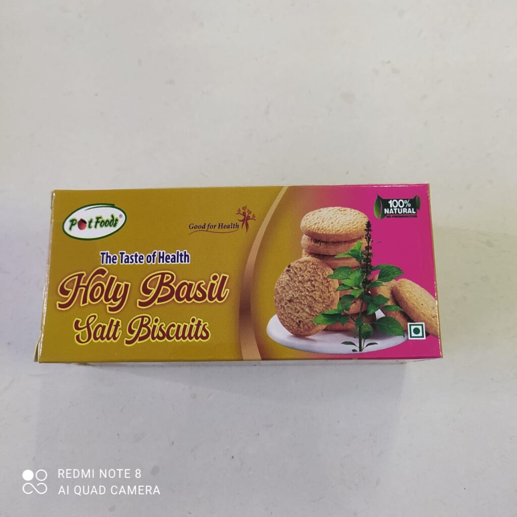 Holy Basil Salt Biscuits 75g – h2healthyhabits